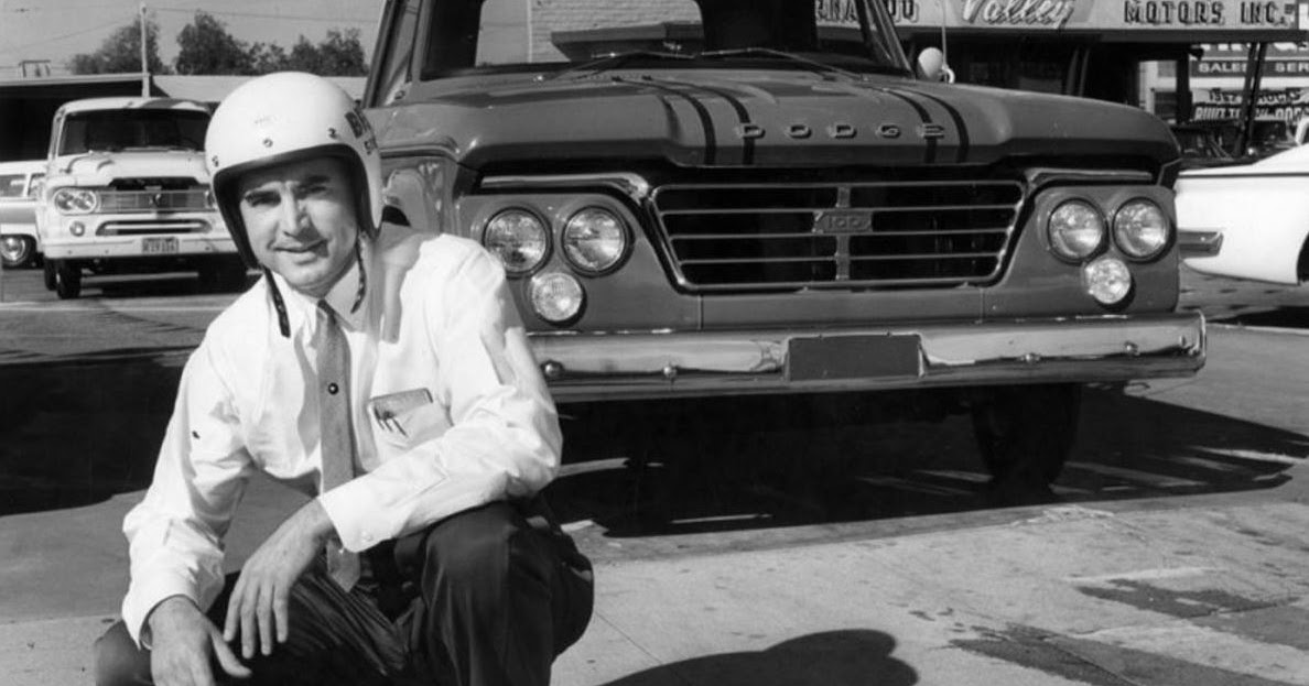 Just A Car Guy: Paul Vico of San Fernando Valley Motors posing in crash ...