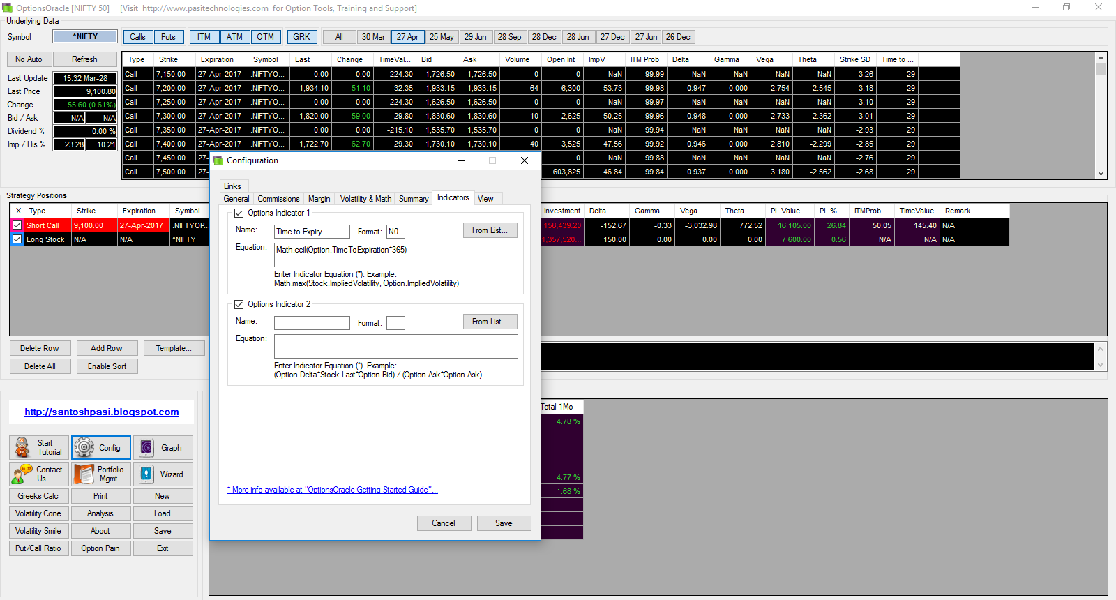 OPTIONSORACLE - OPTIONS TRADING ANALYSIS TOOL