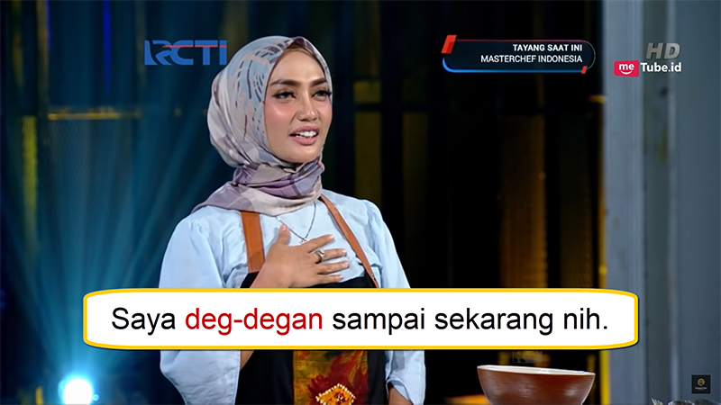Deg-degan Meaning In Indonesian