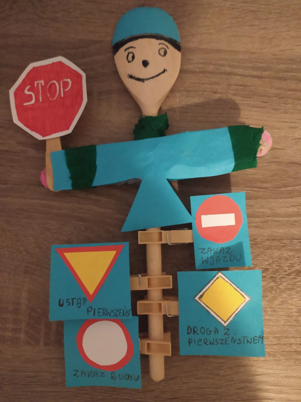 Technika: Pan Stop- utwalamy znaki drogowe