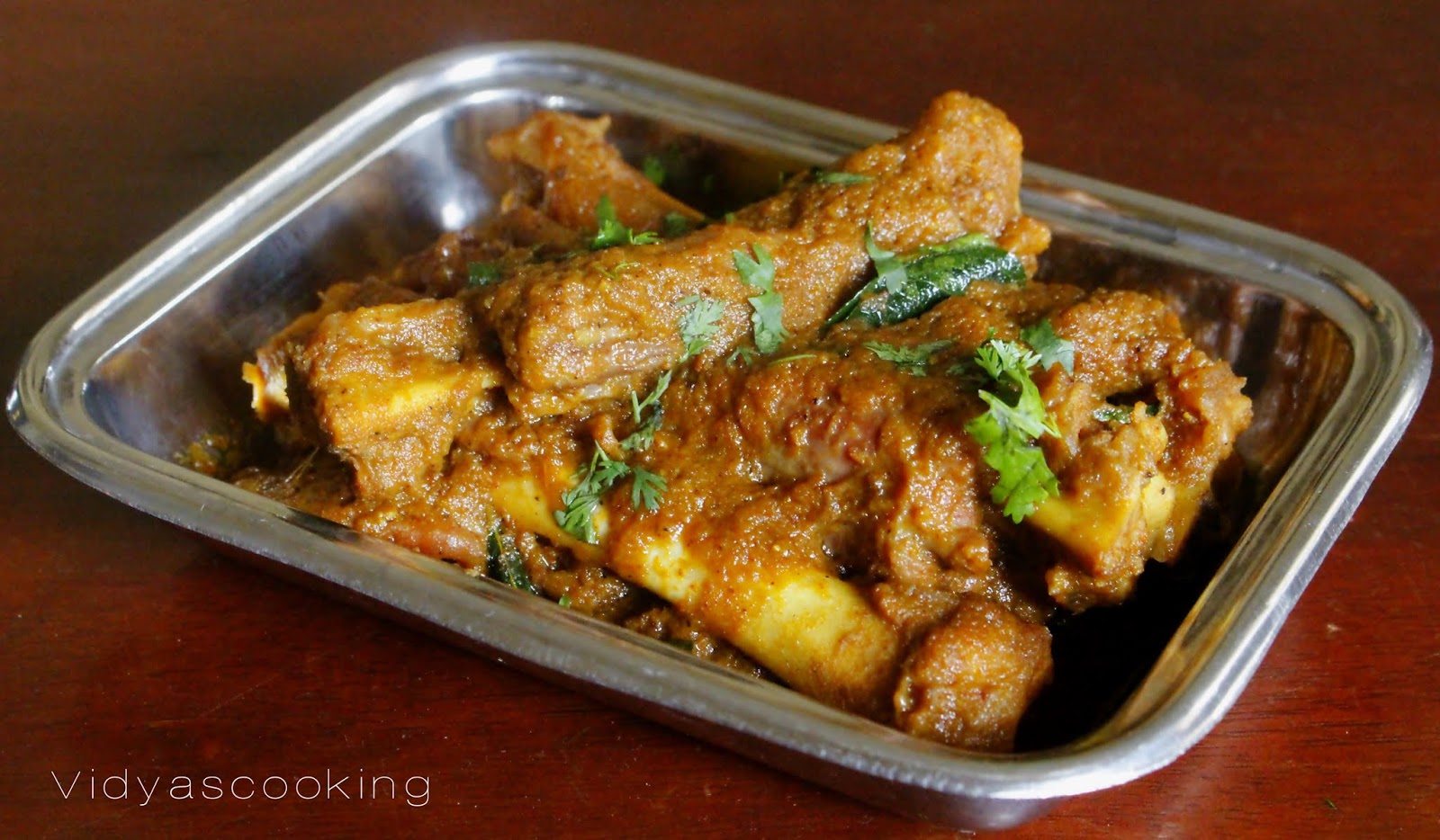 SouthIndian Masala Lamb Shanks Recipe (Mutton Nalli Masala Recipe)