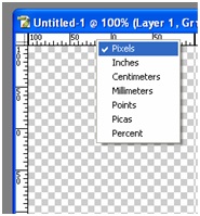 TUTORIAL ADOBE PHOTOSHOP CS: Menggunakan Rulers, Measure Tool, dan Guides