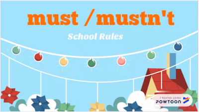 MUST and MUSTN'T EXPLANATION | ENGLISH LANGUAGE RESOURCES FOR ENGLISH ...