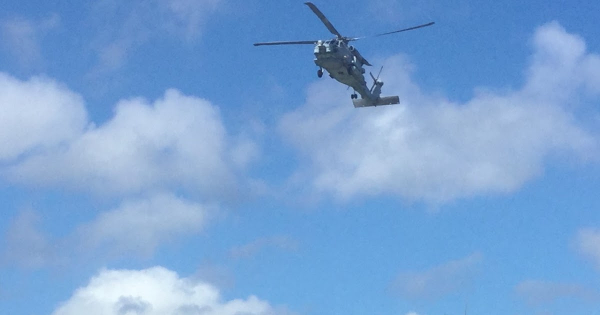 Teaching In The Tropics: Helicopter & Fish