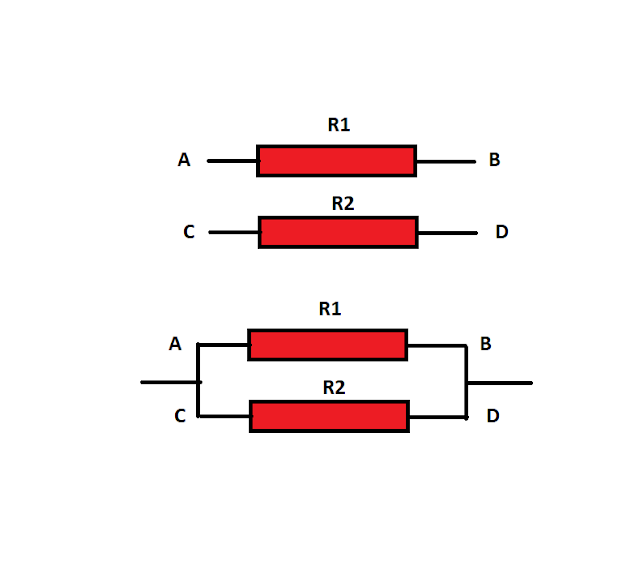 Connection of ResistorLearn Basic Electronics, Electrical and ...