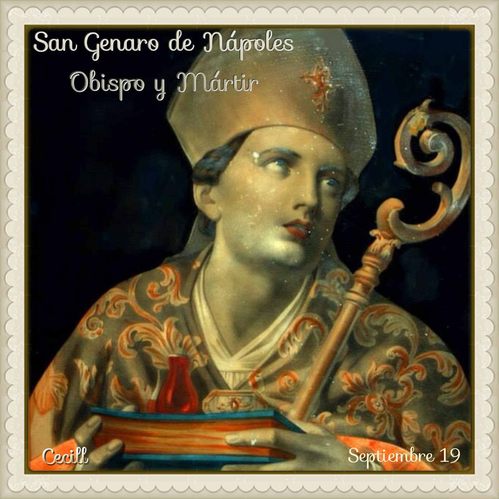 ® Santoral Católico ®: San Genaro de Nápoles