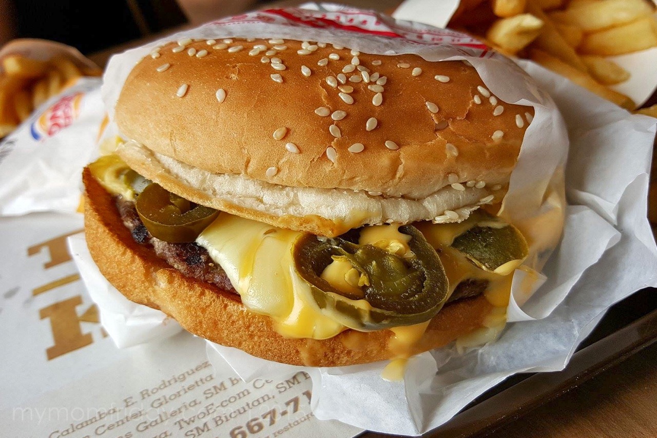 My Mom-Friday: Hot and Cheesy Makes an Angry Whopper