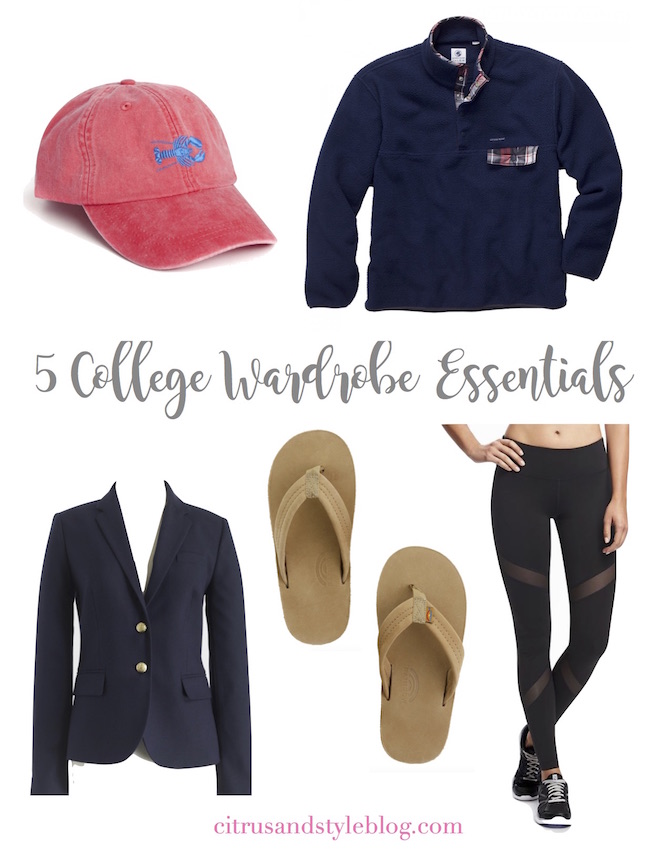 citrus and style: 5 College Wardrobe Essentials