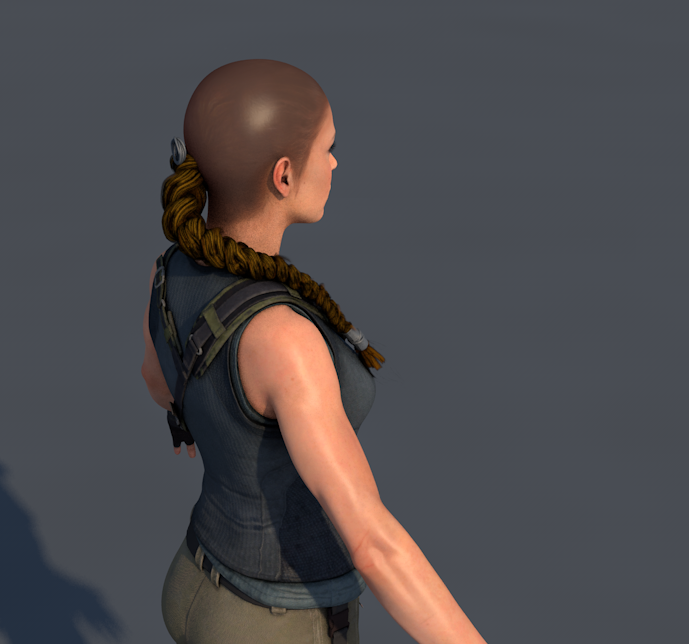 Tomb Raider Arabia تومب رايدر بالعربي: Lara's Classic Braid
