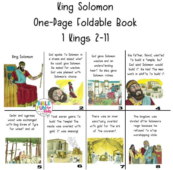 Solomon is Smart | Bible Fun For Kids