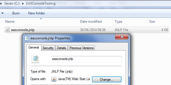 More to life...: Running EAS web console using different Java versions