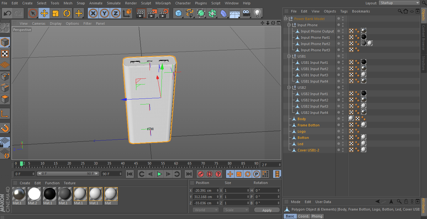 Mi Power Bank 2i Model | Layth Jawad