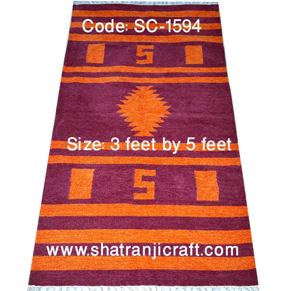 Shatranji (শতরঞ্জি) Floor Mat SC-1594 | Shatranji Craft is Handwoven ...