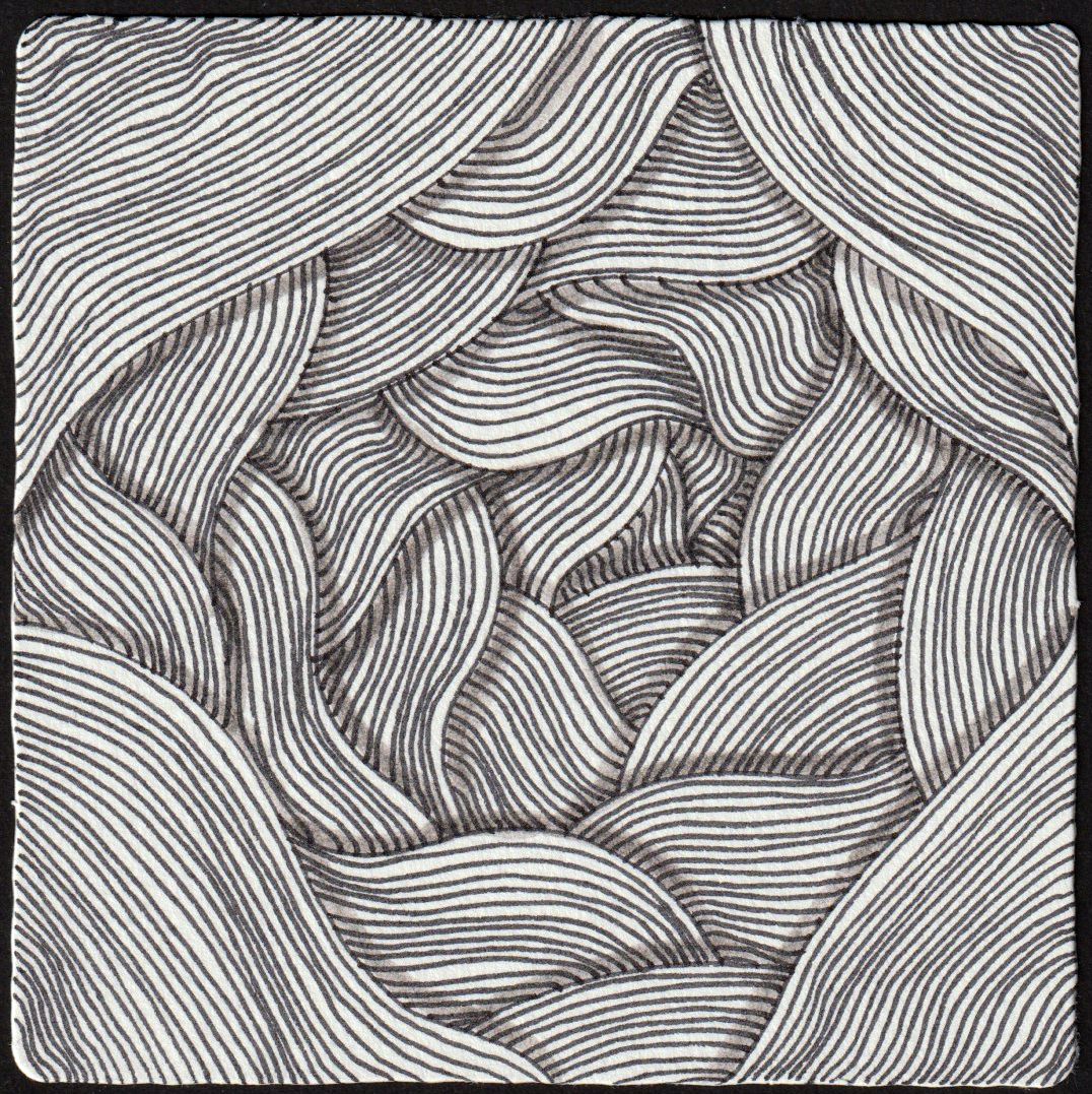 Alice Hendon: Line Dance Tangle Pattern