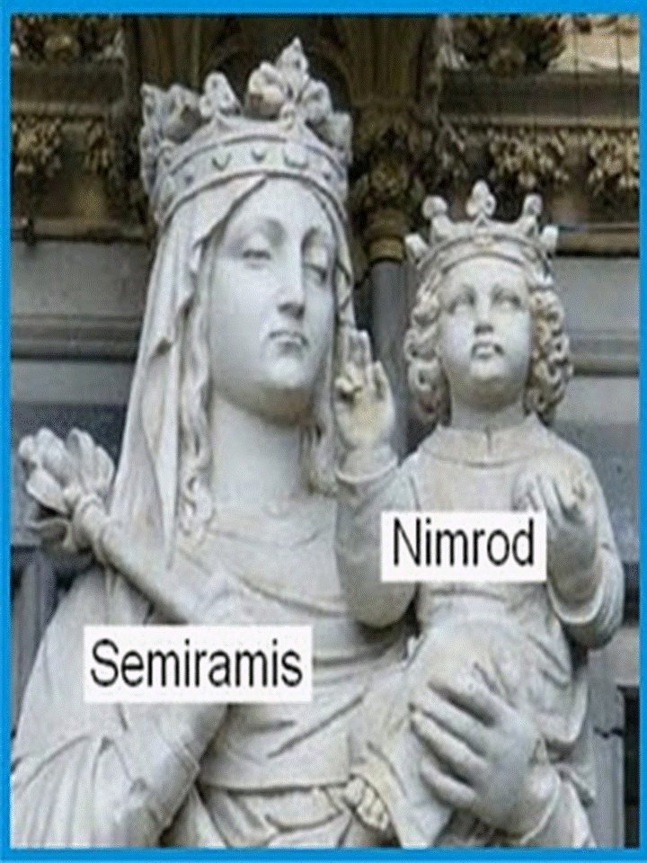 hectorgod: Semiramis y la farsa de la Navidad y su árbol