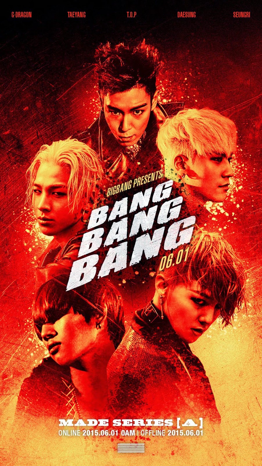 BIGBANG revela poster para próximo regreso "Bang Bang Bang" | Kpop Replay