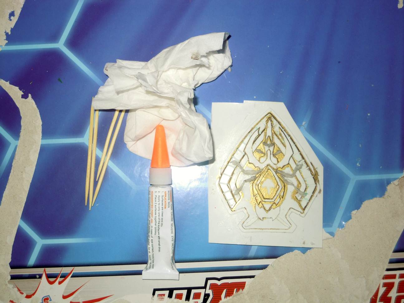 Kamen Rider Fever ... For Now: DX Rouze Absorber Mod - Evolution King Plate