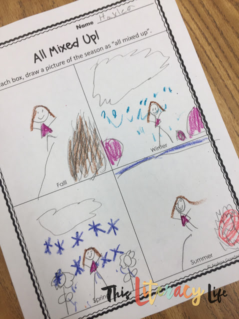 Fall Mixed Up This Book Talk Thursday {Freebie!} | This Literacy Life