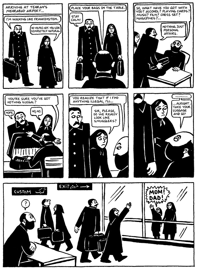 Read Persepolis 1, Section 17: Kim Wilde, Page 127