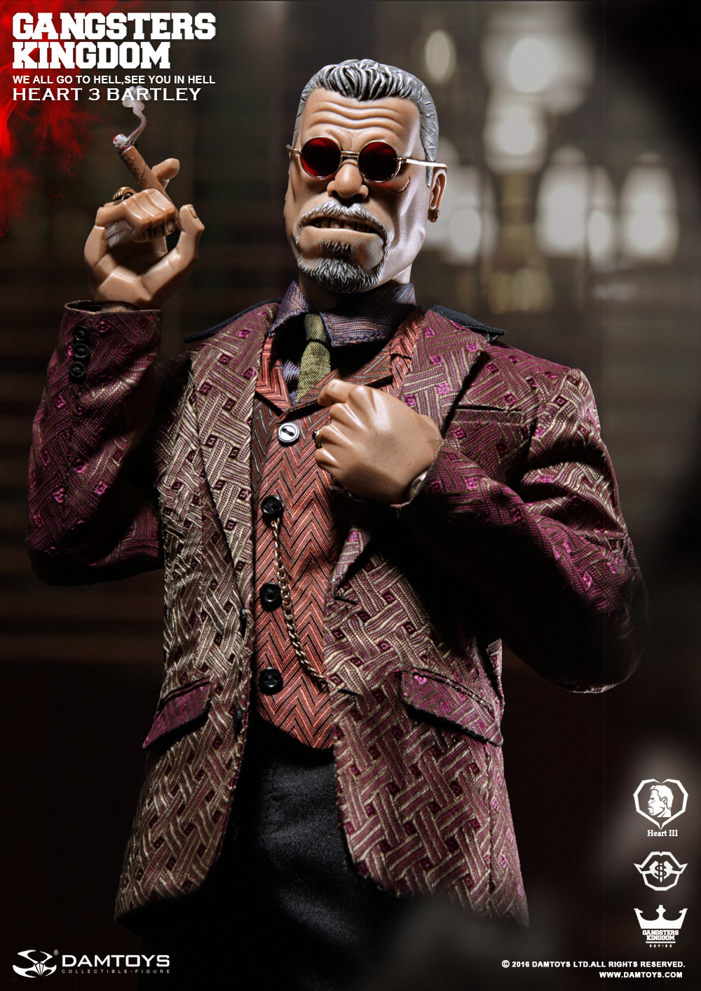 Super Punch: Stylized Hannibal Chau/Ron Perlman figure