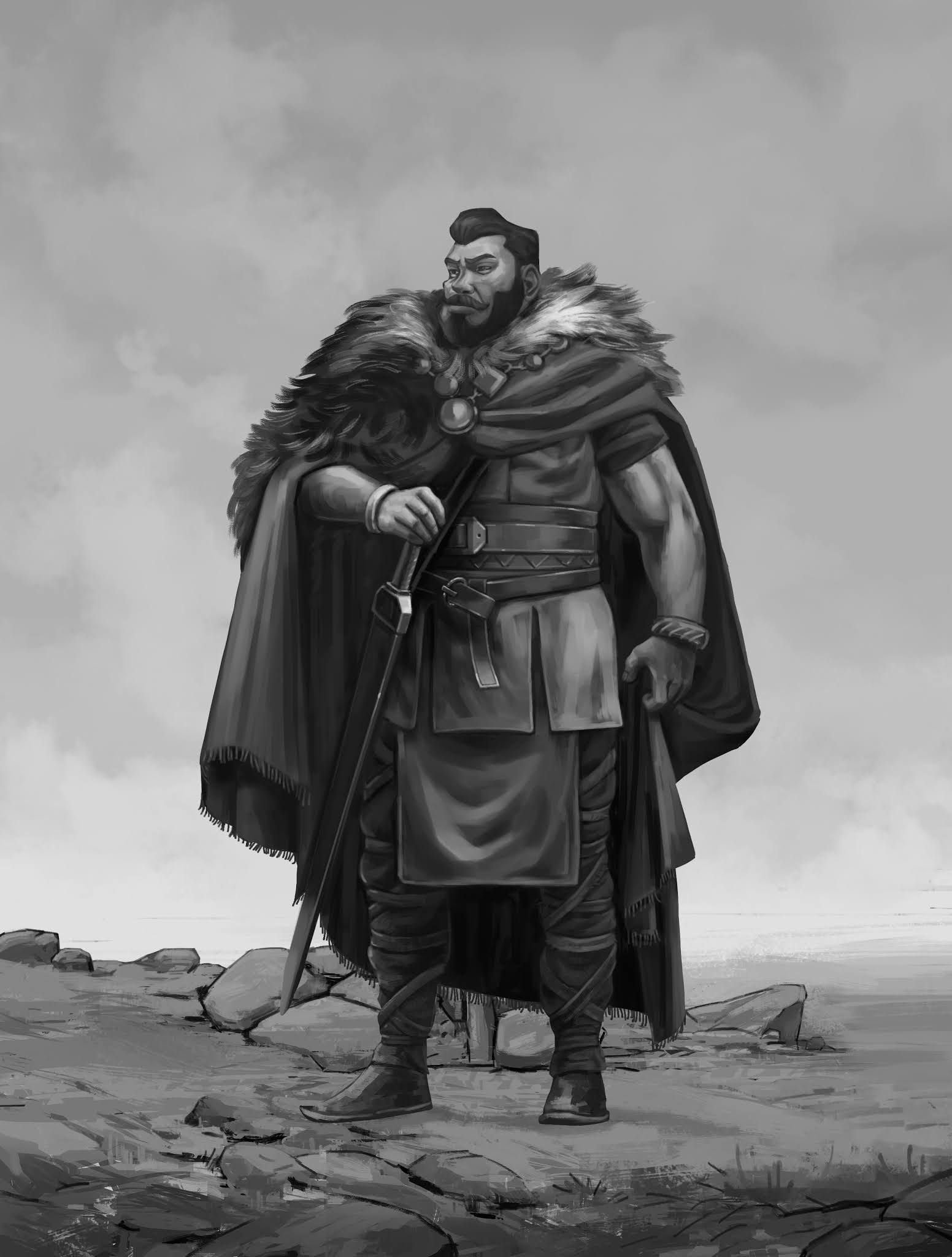 .: Viking / Character design/ Concept art 0n Photoshop CC