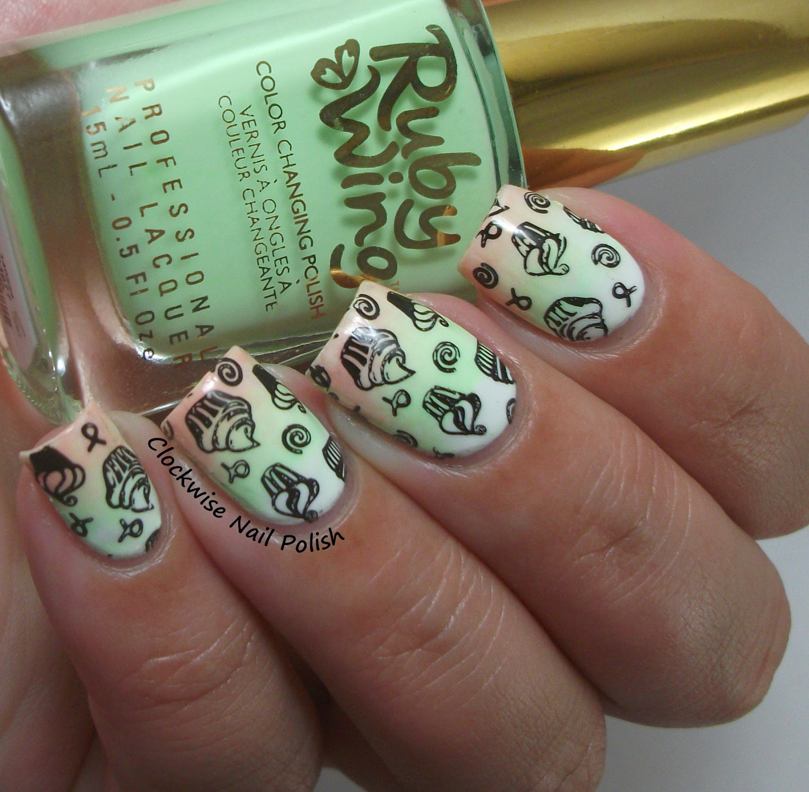 The Clockwise Nail Polish: Cult Nails Evolution & Cupcakes Gradient ...