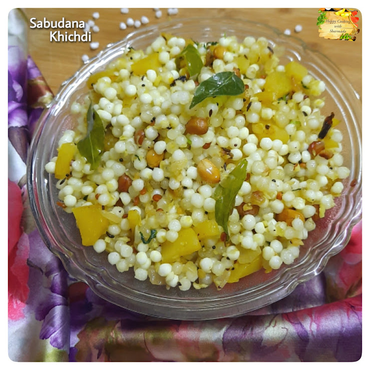 Happy Cooking with Sharmada: Sabudana Khichdi || Sabbakki Uppittu ...
