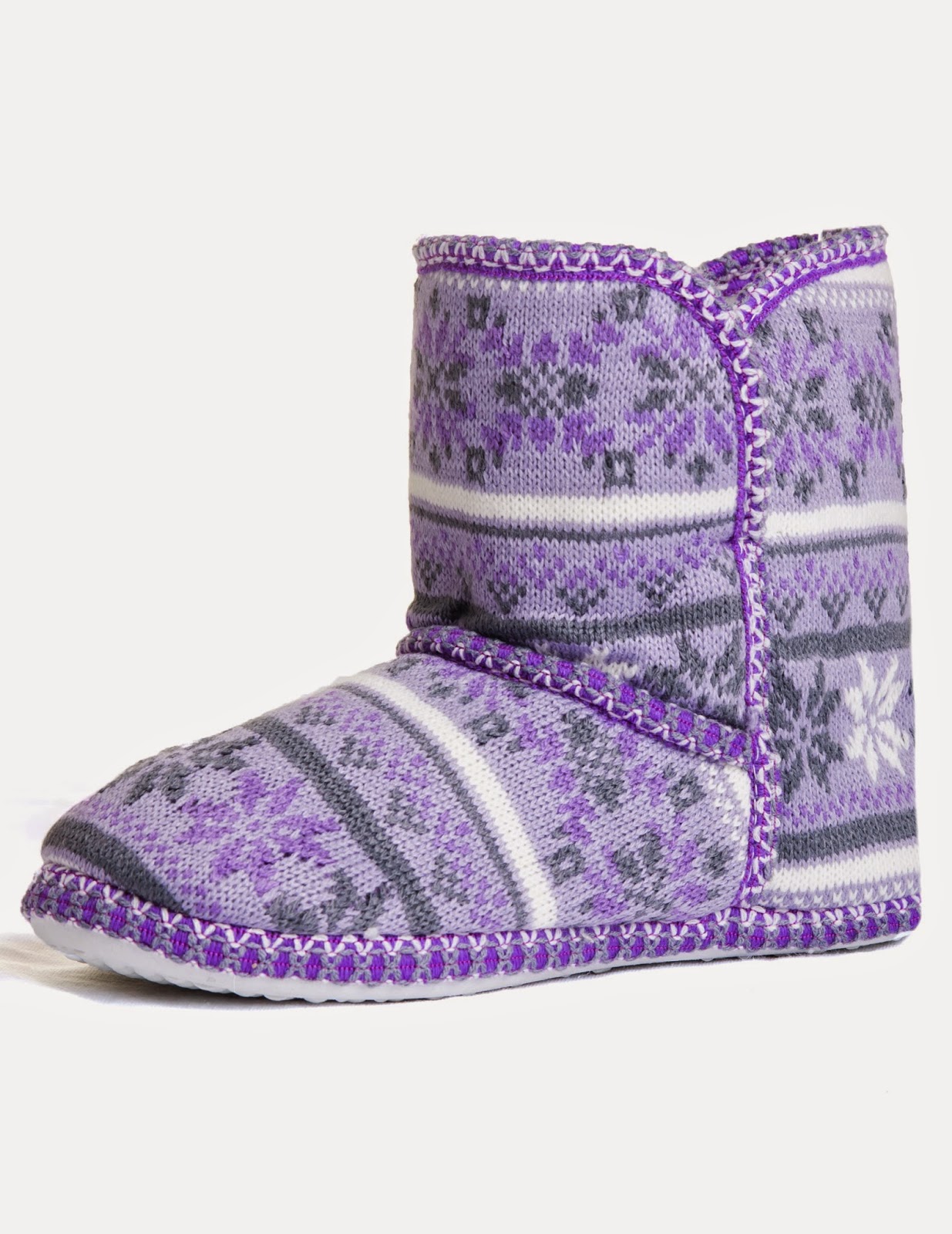 Caramel Cantina: Fold-Over Winter Slippers