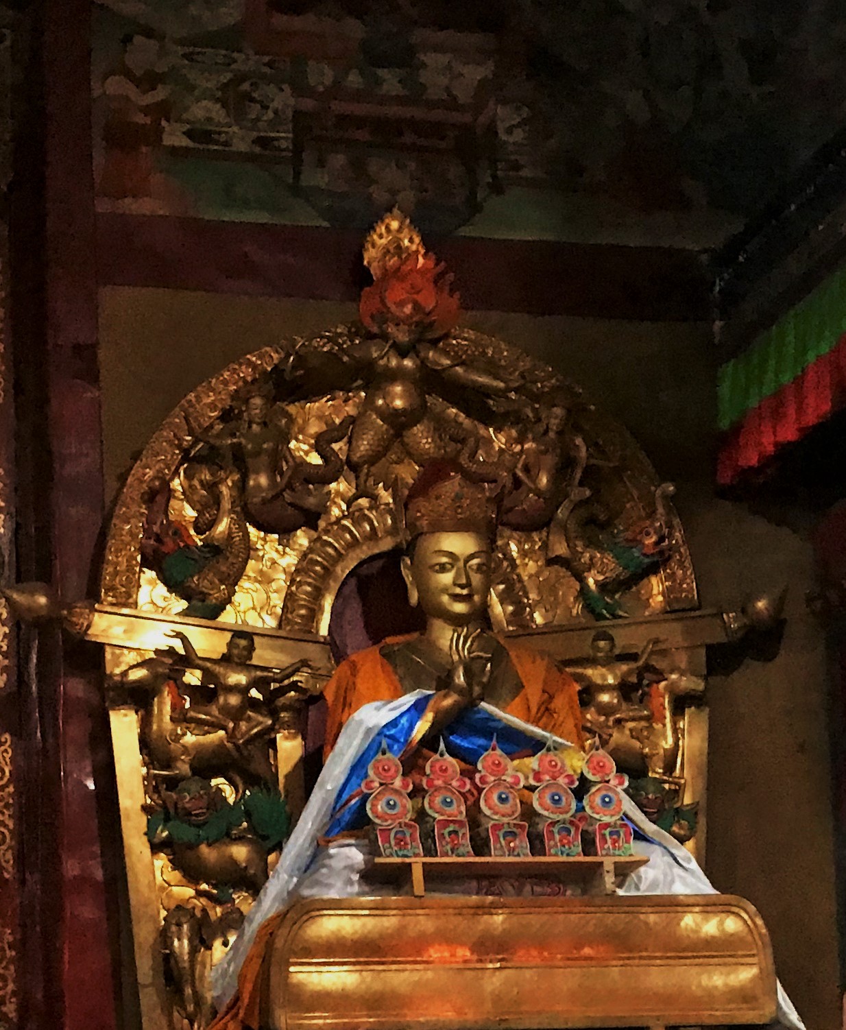 Chapelle dédiée a Shanglon Dorje Duddul ཞང་བློན་རྡོ་རྗེ་བདུད་འདུལ།