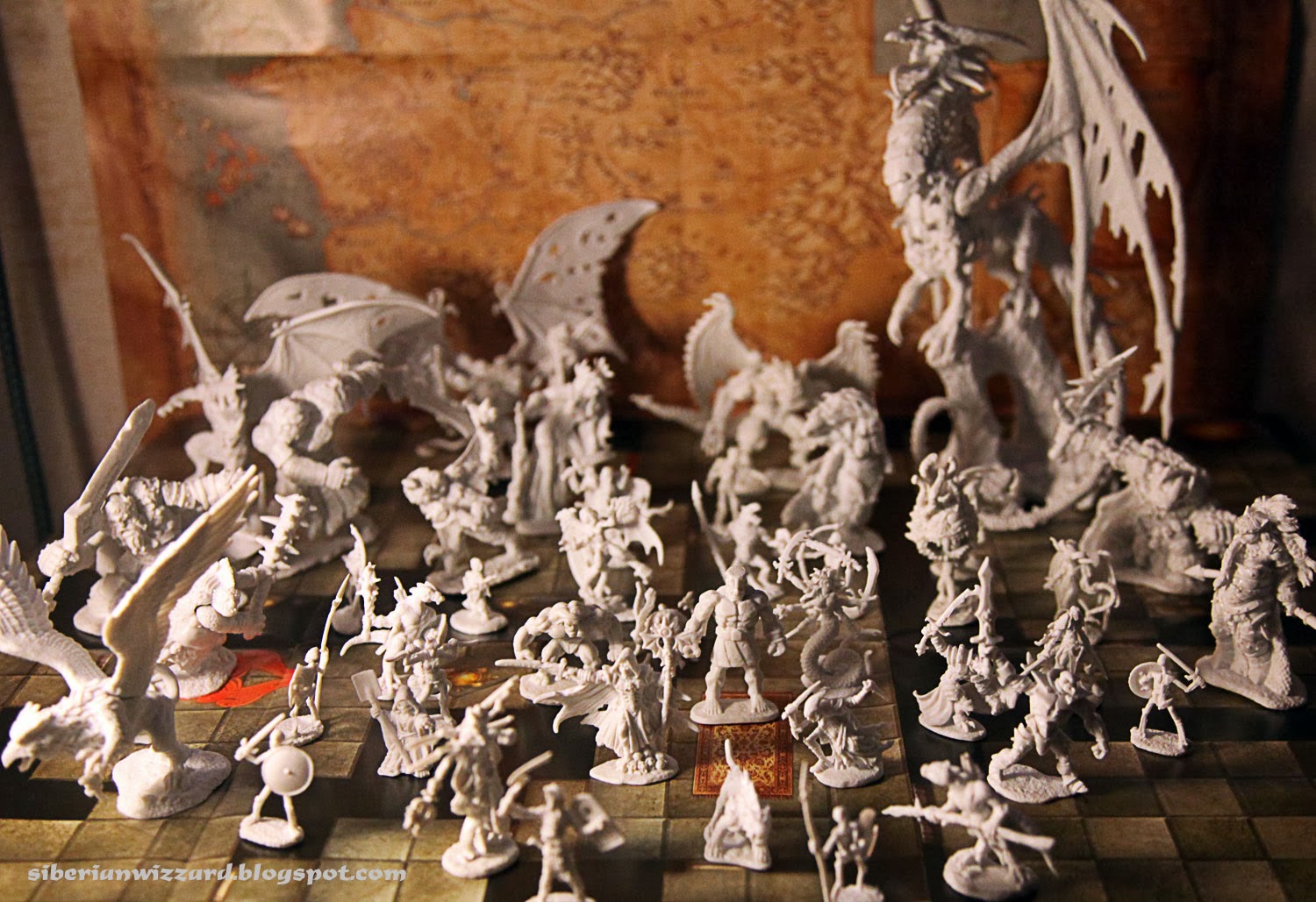 Незримый университет: Обзор миниатюр Reaper Bones Kickstarter