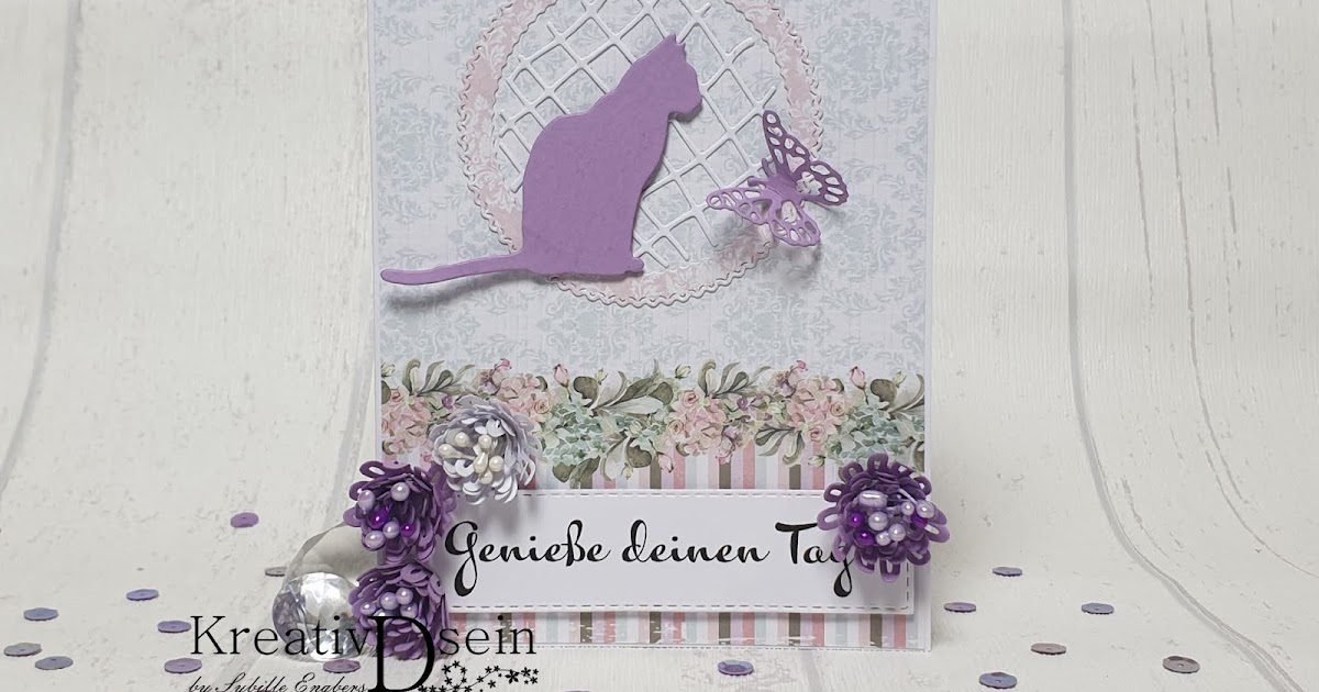KreativDsein * Sybille Engbers ~ einfach BASTELN: DIY Video: Card Sketch #2