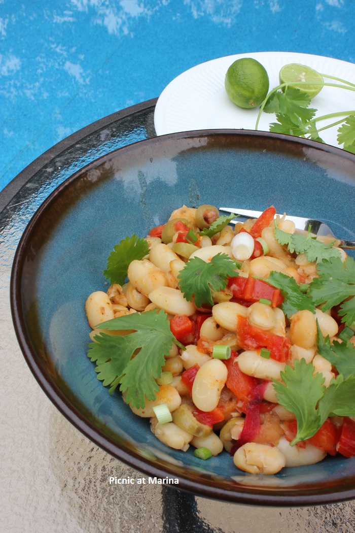 Picnic At Marina: Cannellini Beans Salad