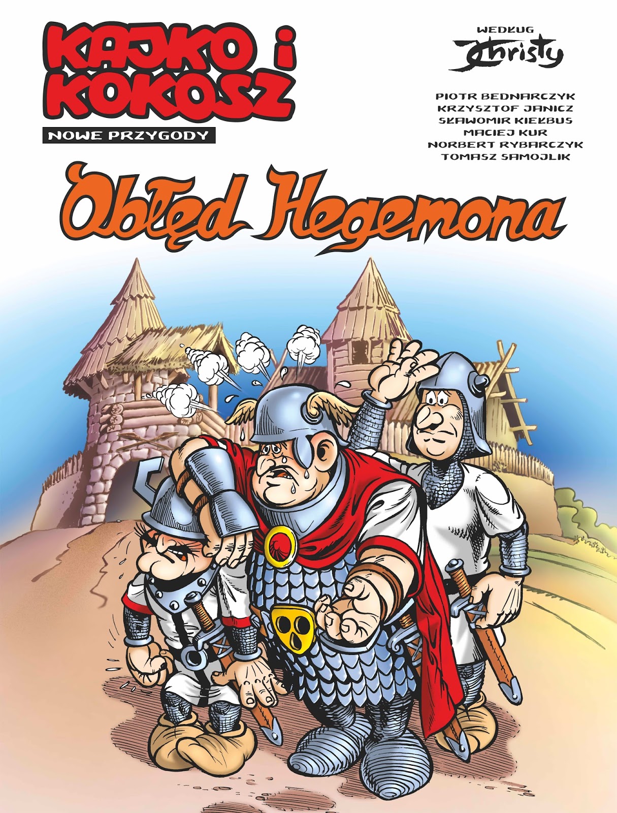 Przykładowe plansze z nowego "Kajko i Kokosza" [KOMIKSY DLA WSZYSTKICH]