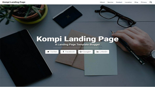 Kompi Landing Page - thpedia