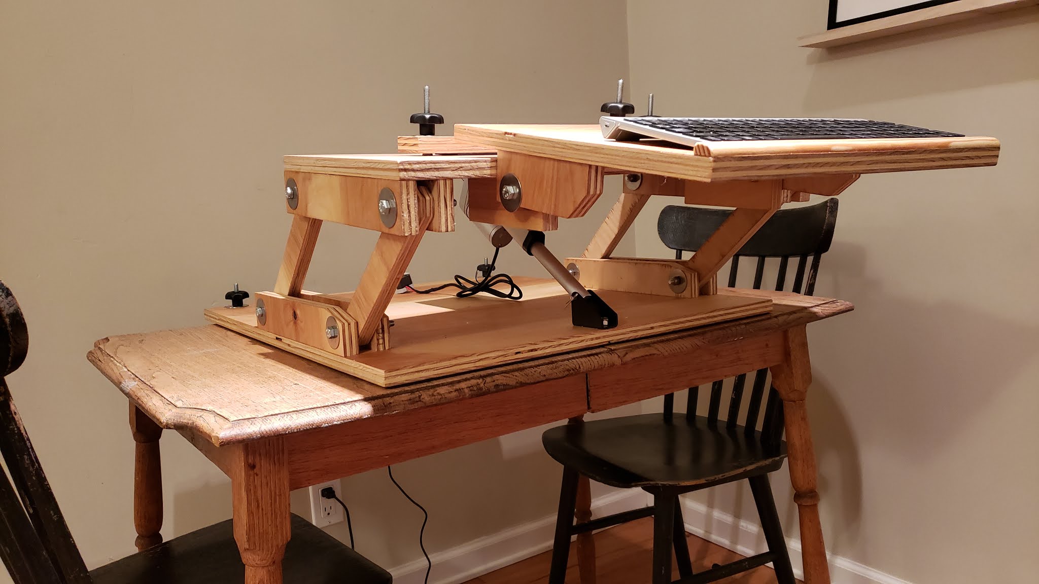 Wheelchair Computer Desk: Delivered! - Providence School