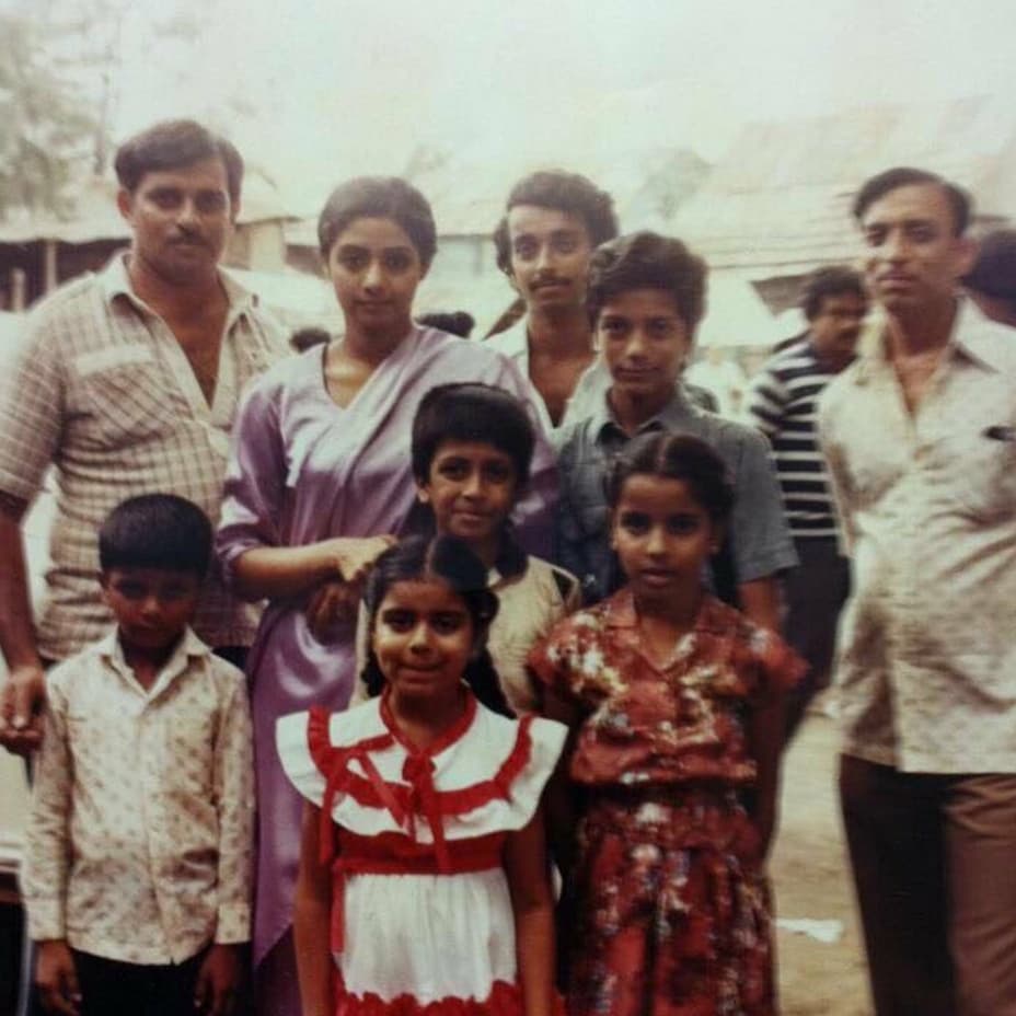 Sridevi: Sridevi with fans