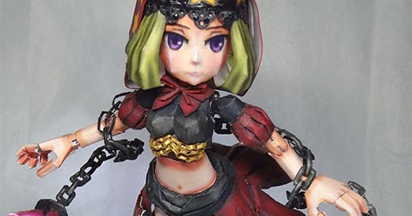 Odin Sphere: Poseable Velvet Paper Model | Paperized Crafts