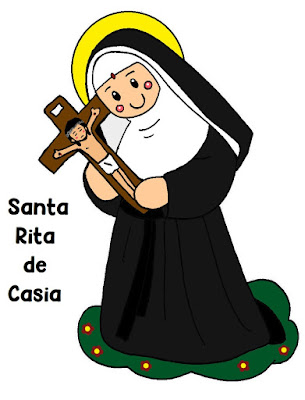 Mis ilustraciones: Oración a Santa Rita de Casia