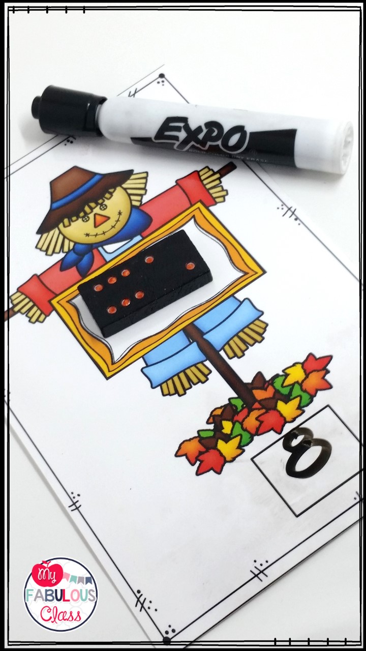 Fall Math Warm-Ups and Centers - My Fabulous Class