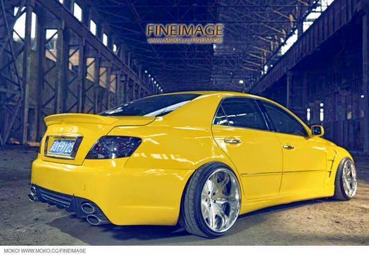 Modified Cars: Modified Toyota Mark X Slammed