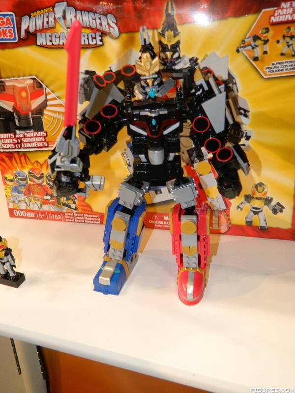 Henshin Grid: Power Rangers Megaforce Megabloks at Toy Fair 2013