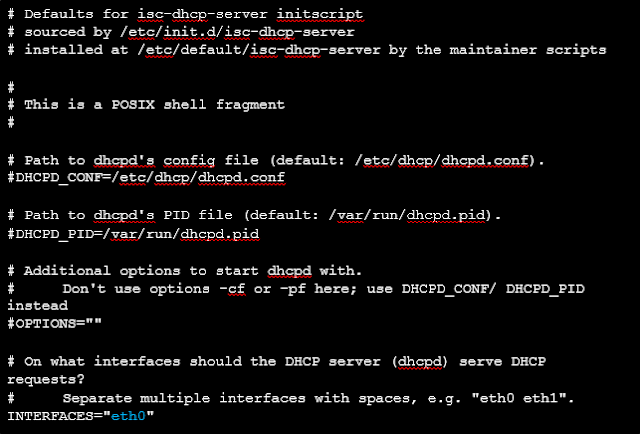 Setting Dhcp Server ~ Ghostman
