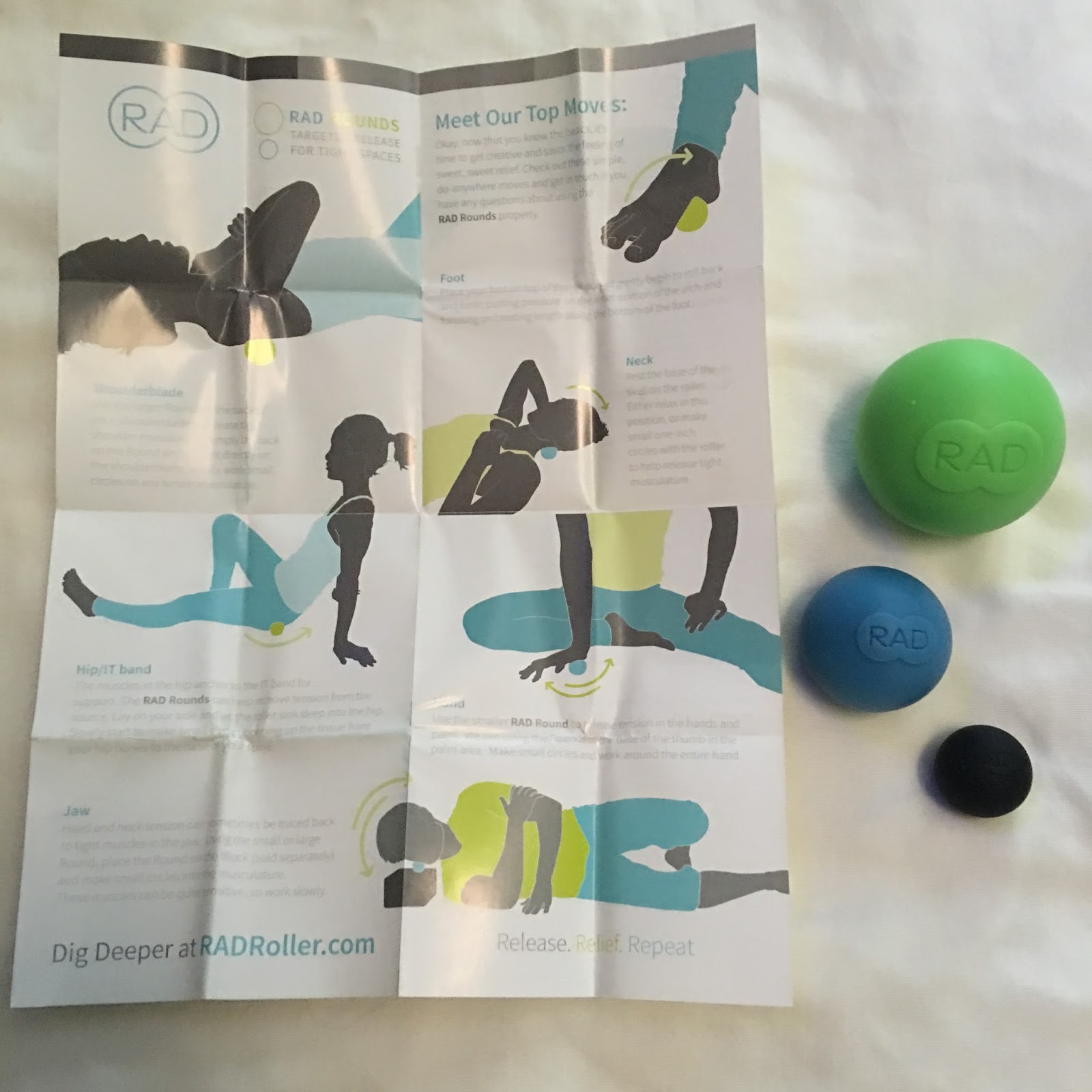 Runnergirl Training: Product Review: Rad Rounds Massage Spheres