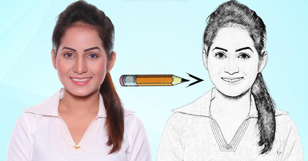 Membuat Foto Jadi Sketsa