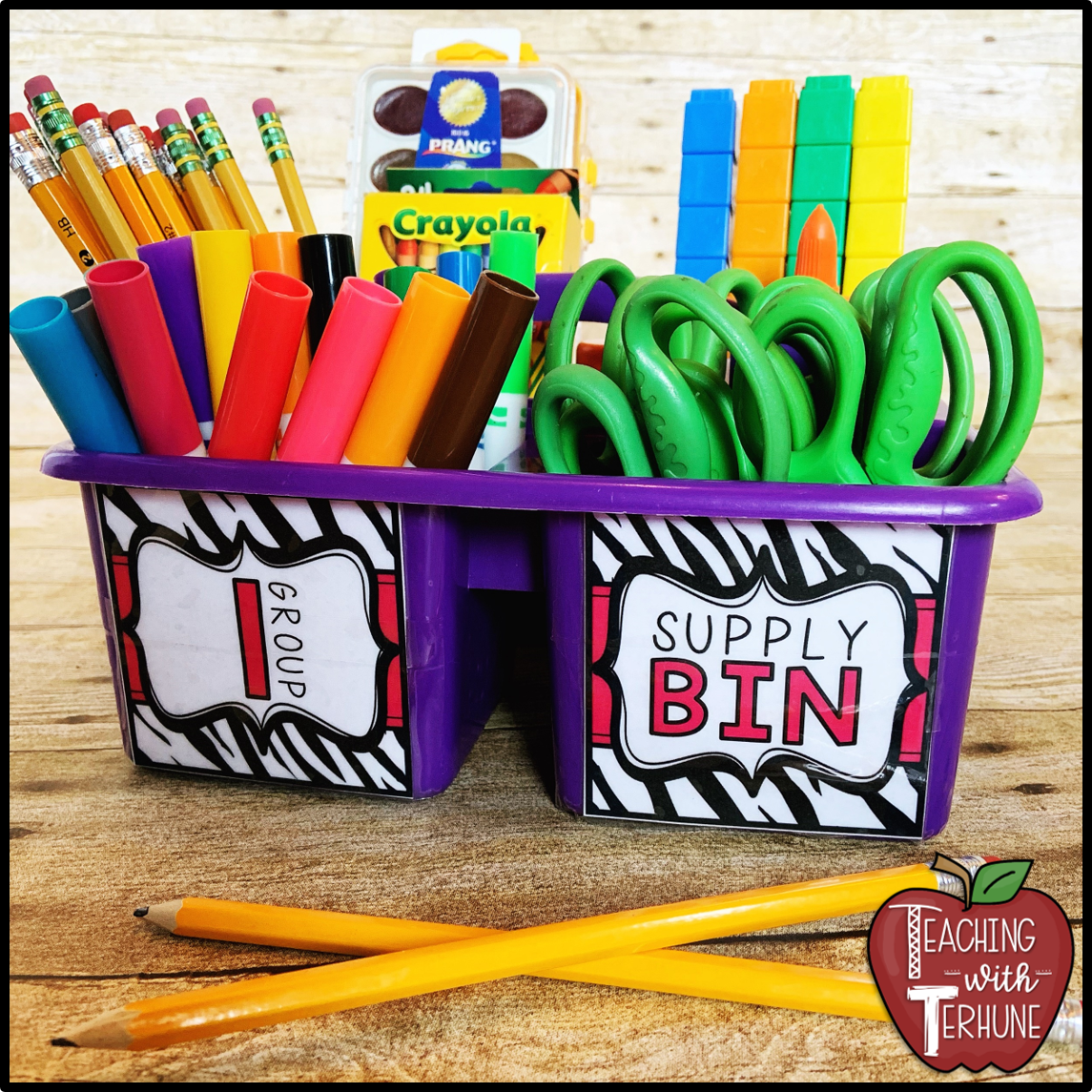Teaching With Terhune: TOP 3 FAVORITE CLASSROOM ORGANIZATION BINS