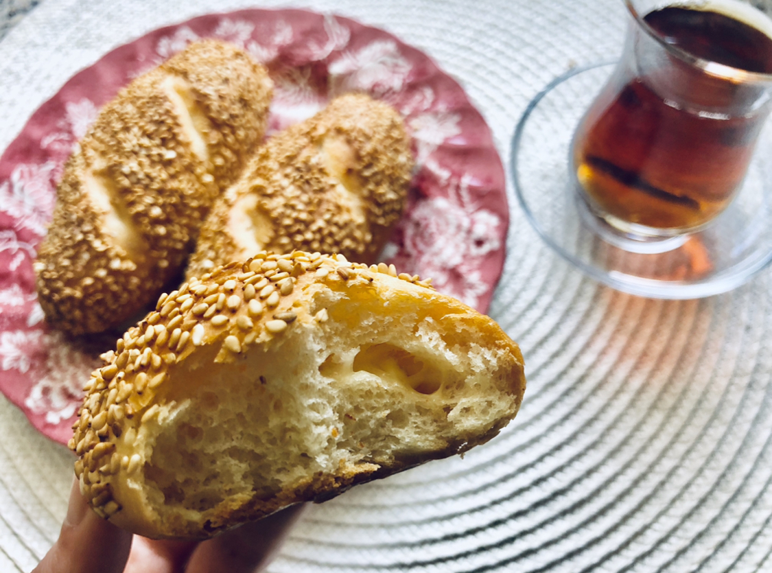 Turkish Simit Pogaca (Sesame Bread) | Episode 435 - Baking with Eda