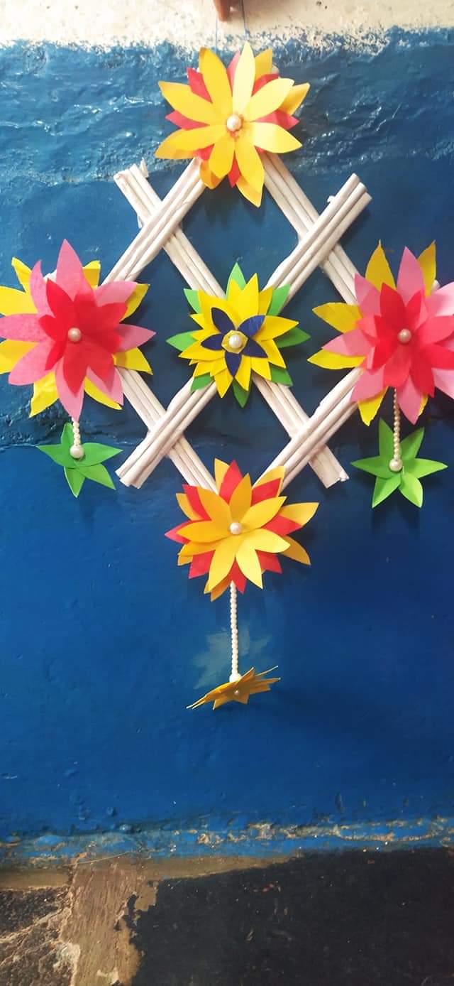 ಶಾಲೆ - SCHOOL: Craft work | drowing by children 2 | ಮಕ್ಕಳಿಗಾಗಿ home ...