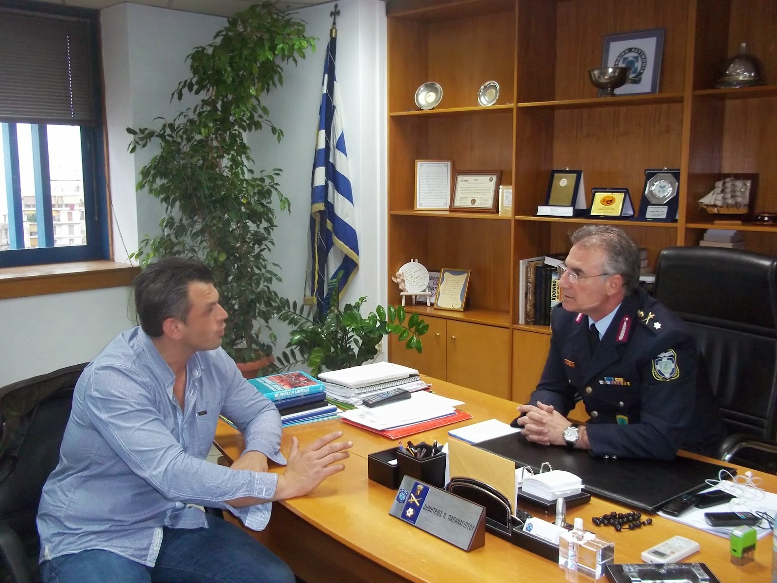 ΑΝ.Α.Σ.Α.: Συνέντευξη με τον Διευθυντή της Διεύθυνσης Τροχαίας Αττικής ...