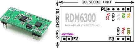 .: Mengakses RFID RDM6300 / RDM630 dengan Arduino