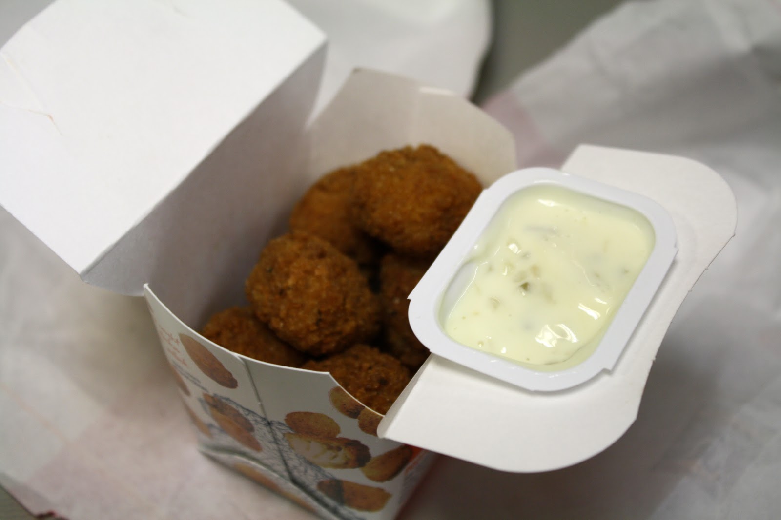 An Immovable Feast: Fast Food Review: McDonald's Fish McBites